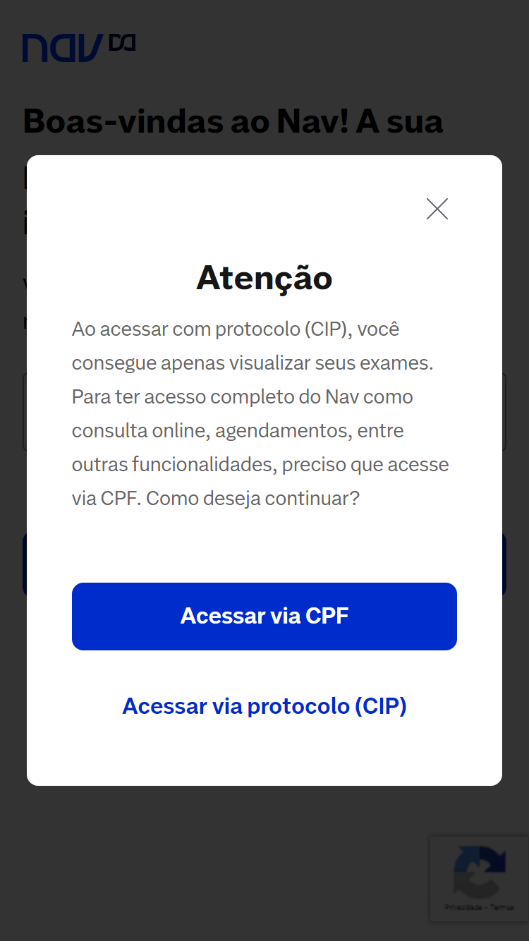 Como acesso Nav Dasa com o protocolo CIP